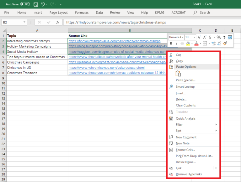 How to Remove Hyperlink in Excel?