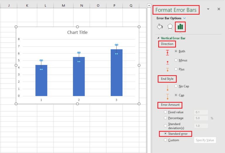 How to Calculate Standard Error in Excel?