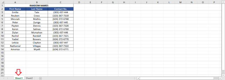 How to Center a Worksheet Horizontally in Excel?