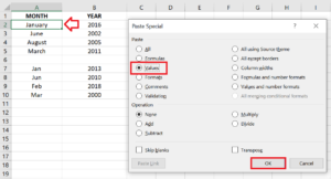 How to Convert Month and Year to Date in Excel?