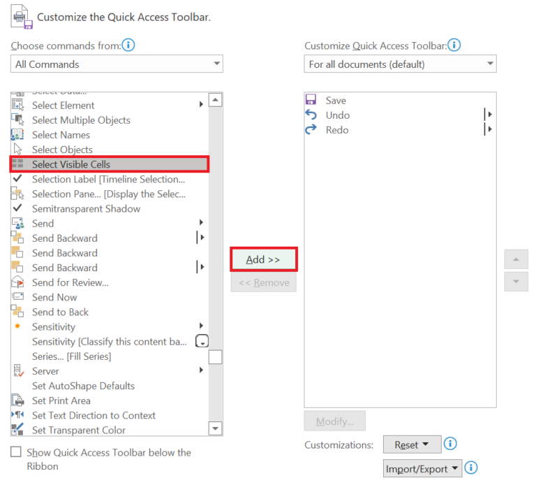 How To Select Only Filtered Cells In Excel