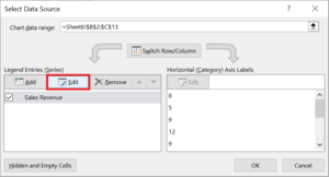 How to Switch X and Y axis in a Scatter Plot in Excel?