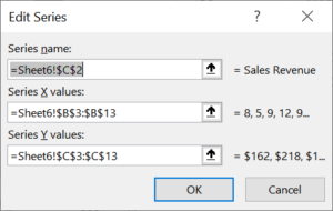 How to Switch X and Y axis in a Scatter Plot in Excel?