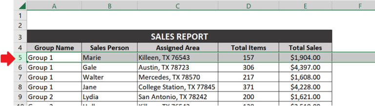 How to Freeze Top Row and First Column in Excel?