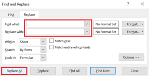 How to Remove Commas in Excel?