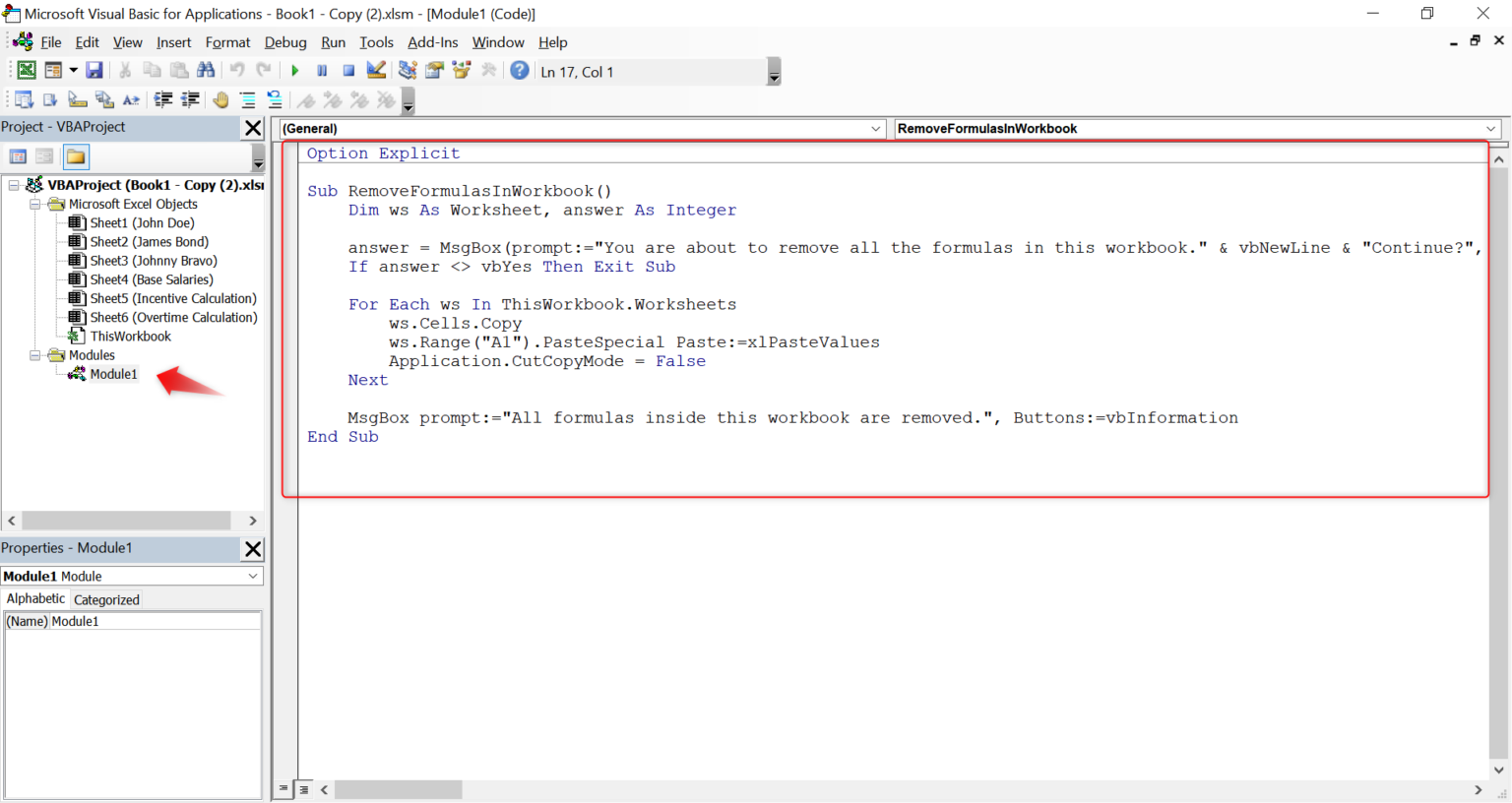 How To Save The Data Or Workbook Without Formulas In Excel