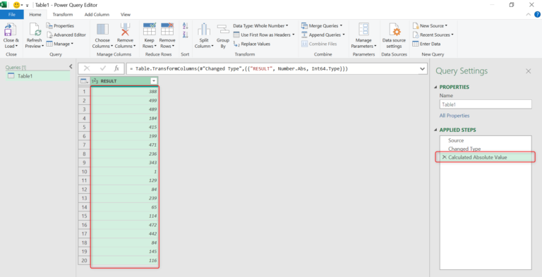How to Change Negative Numbers to Positive in Excel?