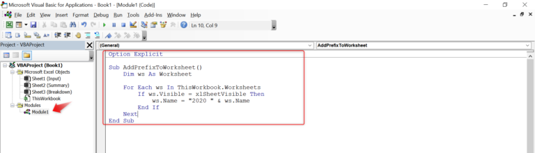 How to Rename a Worksheet in Excel?