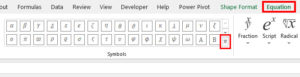 How to Insert Sigma / Sum Symbol in Excel?