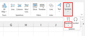 How to Insert Sigma / Sum Symbol in Excel?